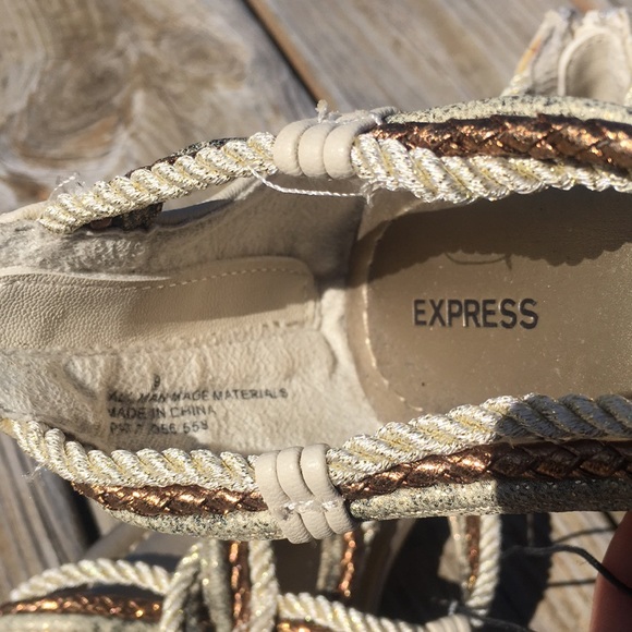 Express | Shoes | Express Womens Gladiator Sandals 9 Nwt | Poshmark